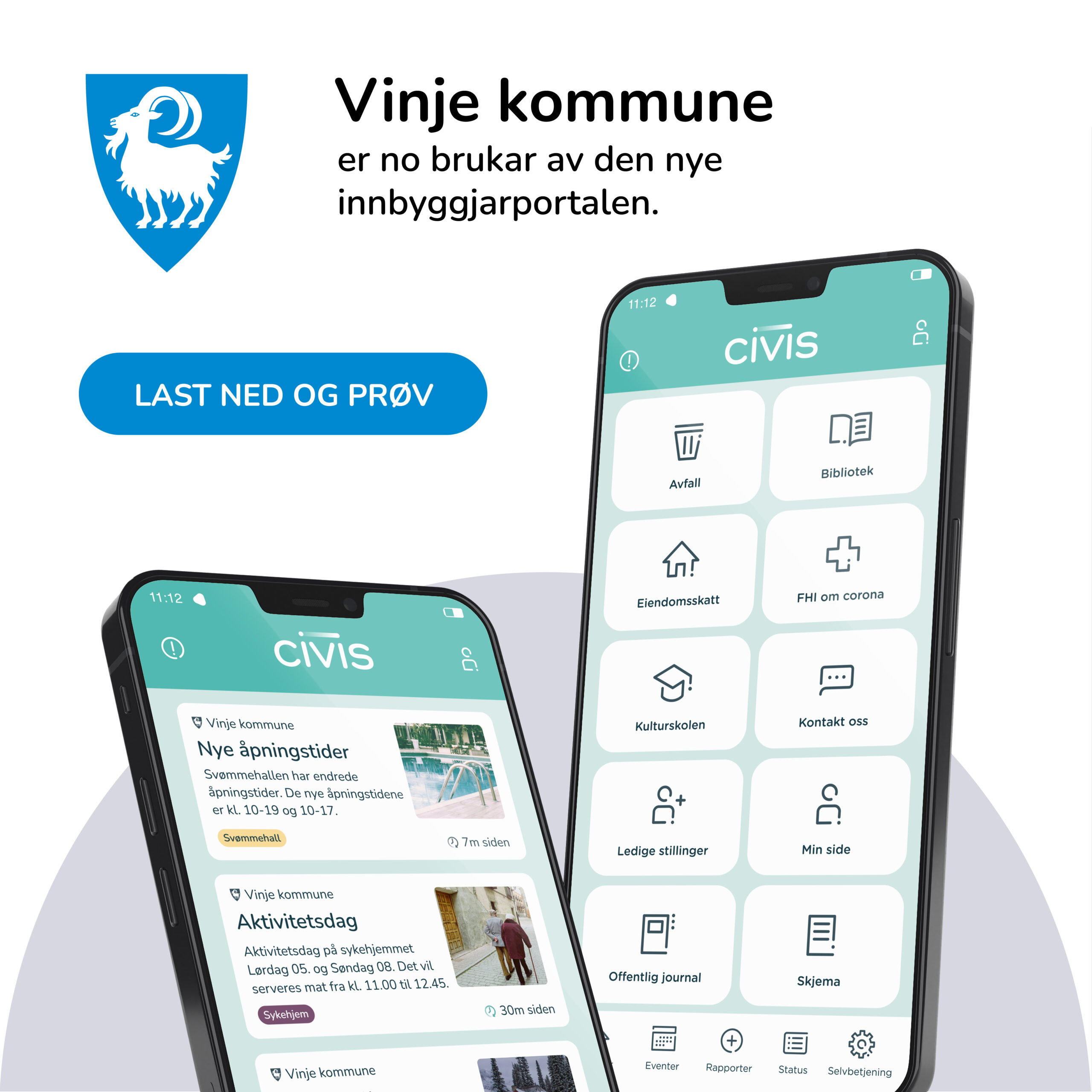 Ny app med informasjon frå kommunen - Visit Vinje